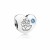 Pandora zilveren charm Baby Boy 791281CZB, baby bedel Jongen pandora ...
